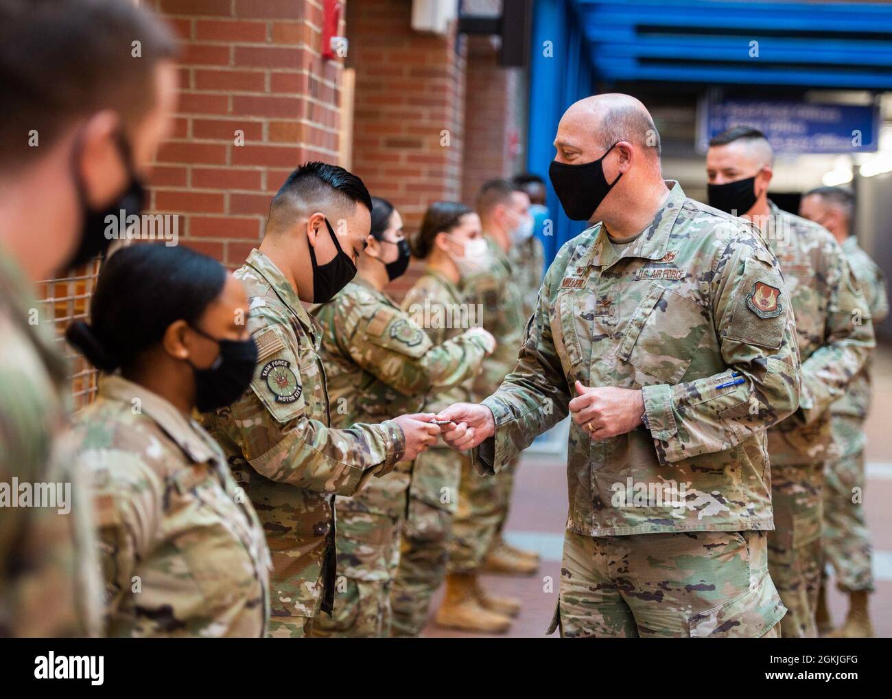 U.S. Air Force Col. Patrick Miller, 88th Air Base Wing (ABW) commander ...