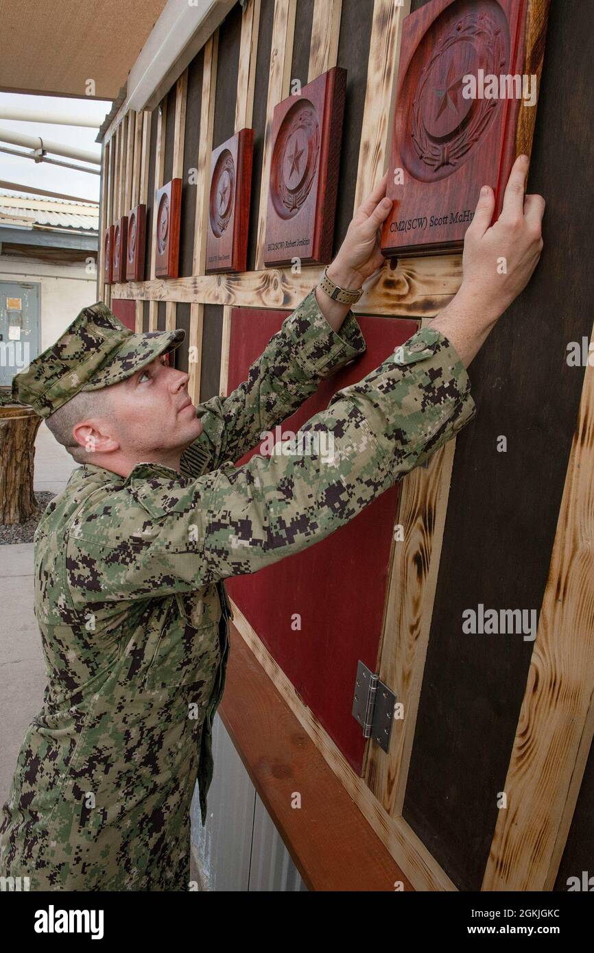 CAMP LEMONNIER, Djibouti (May 4, 2021) U.S. Navy Steelworker 1st Class ...