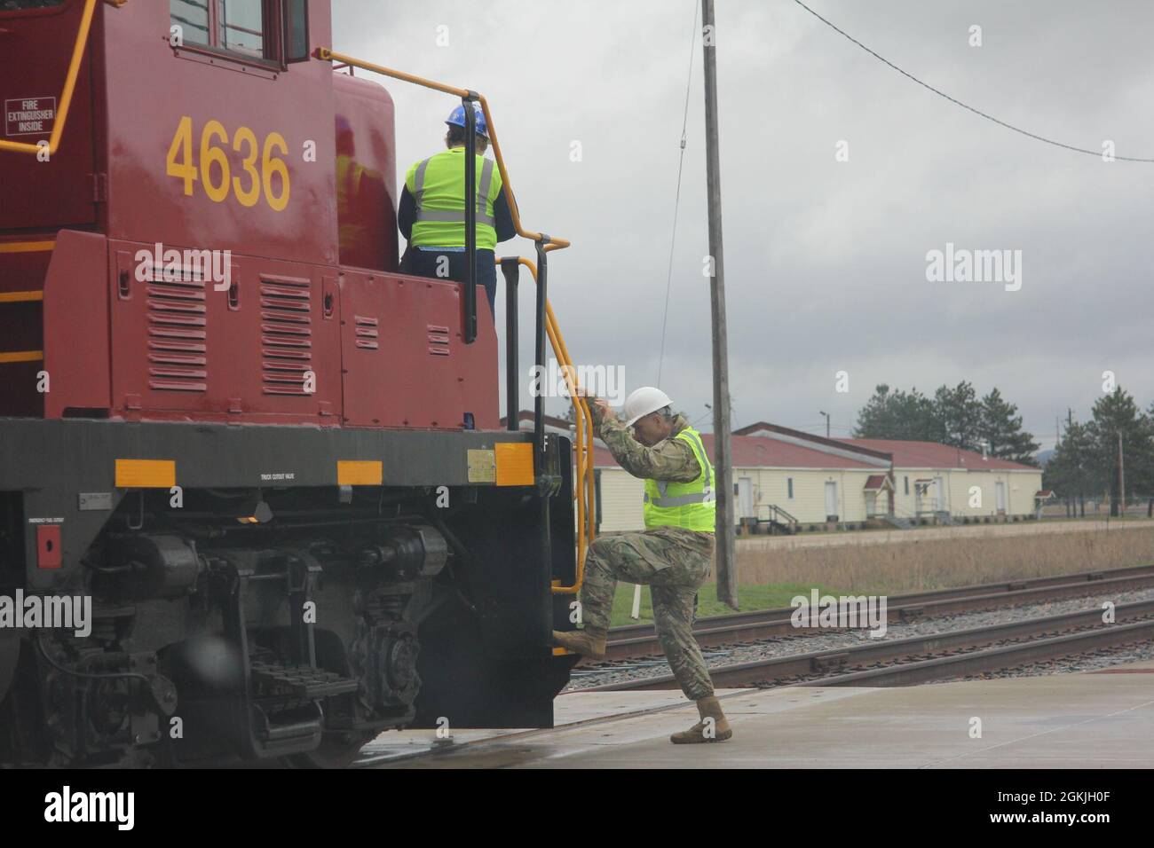 Lt. Col. Alexander Carter, garrison deputy commander at Fort McCoy ...