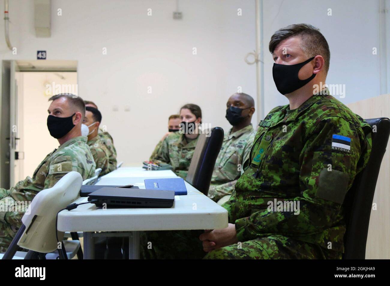 Leaders from joint and multinational commands conduct key briefs for ...