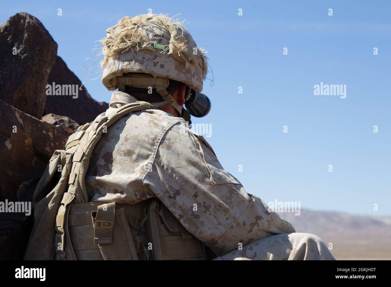 U.S. Marine Corps 2nd Lt. Shervin Shahnazi, fire support officer, Fox ...