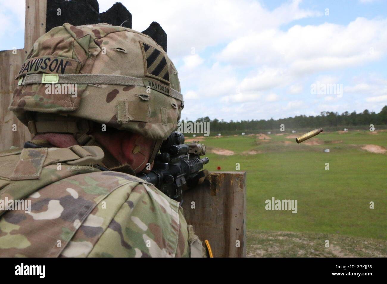 Sgt. Hunter Davidson, an infantryman assigned to 3rd Battalion, 15th ...