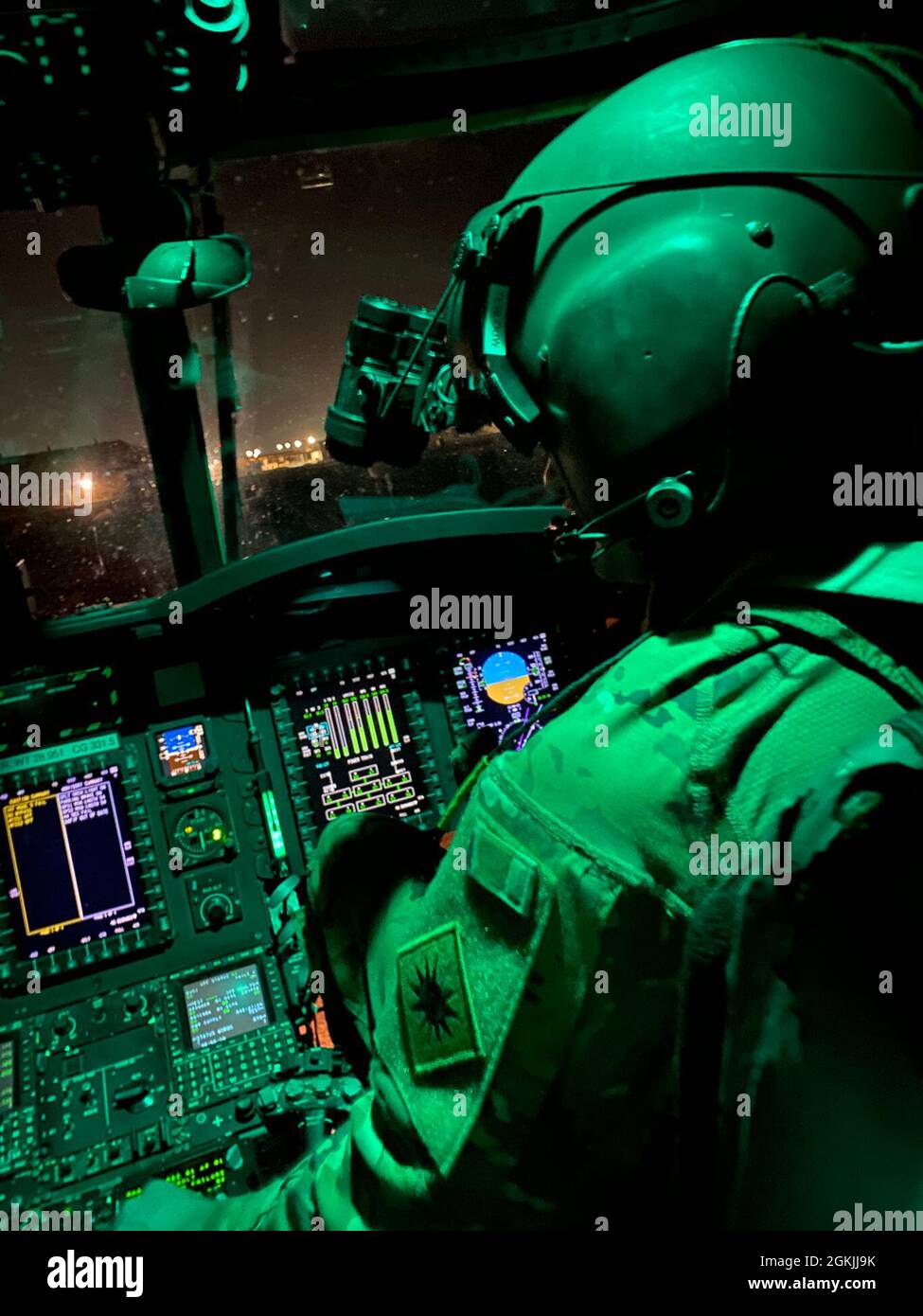 Task Force Phoenix CH-47 Chinook helicopter pilot Chief Warrant Officer ...