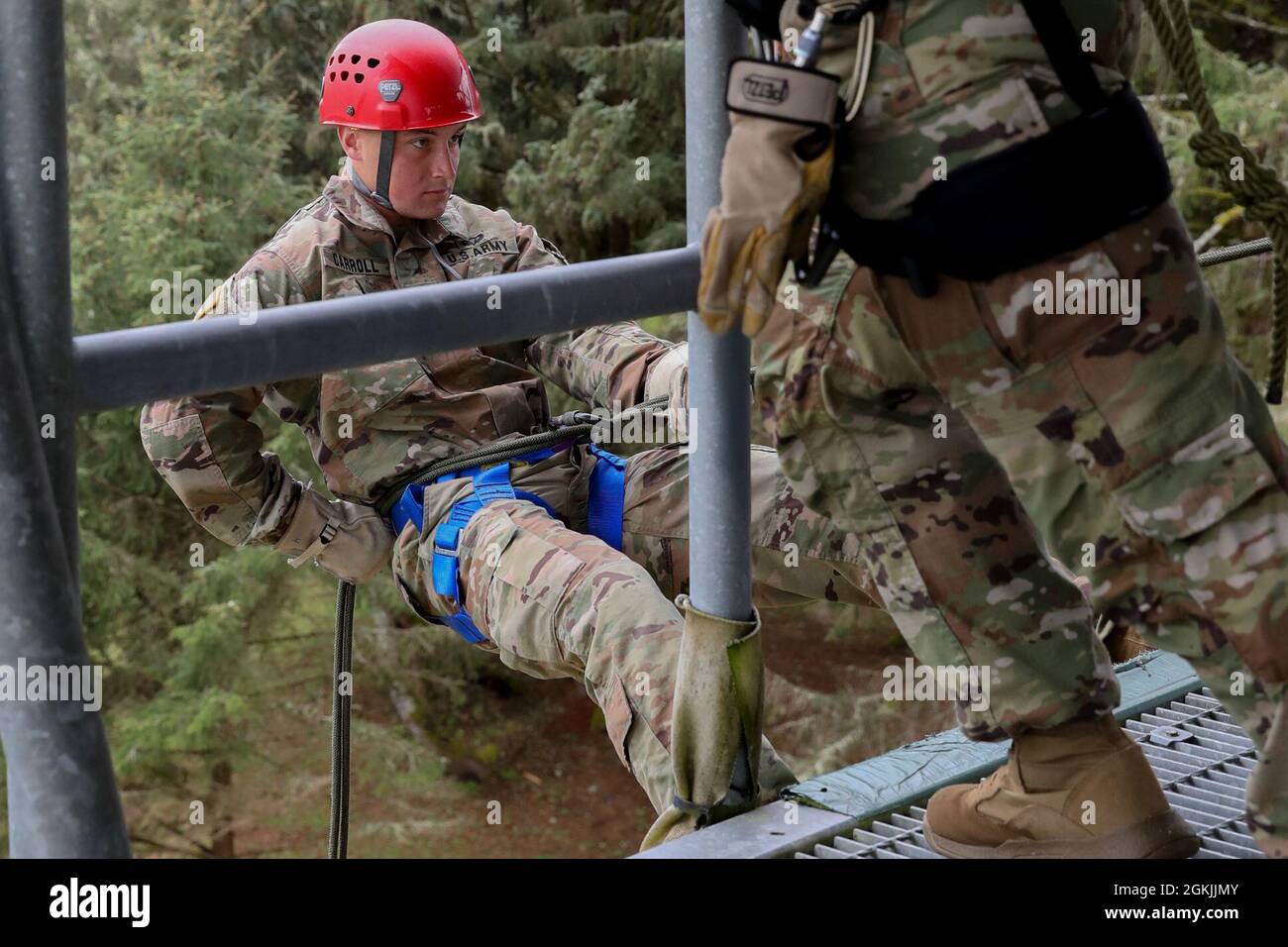 U.S. Army Spc. Aiden Carroll, a Horizontal Construction Engineer with ...