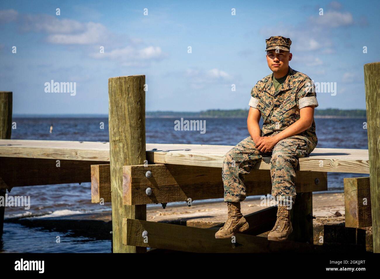 Lance Cpl. Ivan Castaneda, a Combat Engineer with Charlie Company, 8th ...