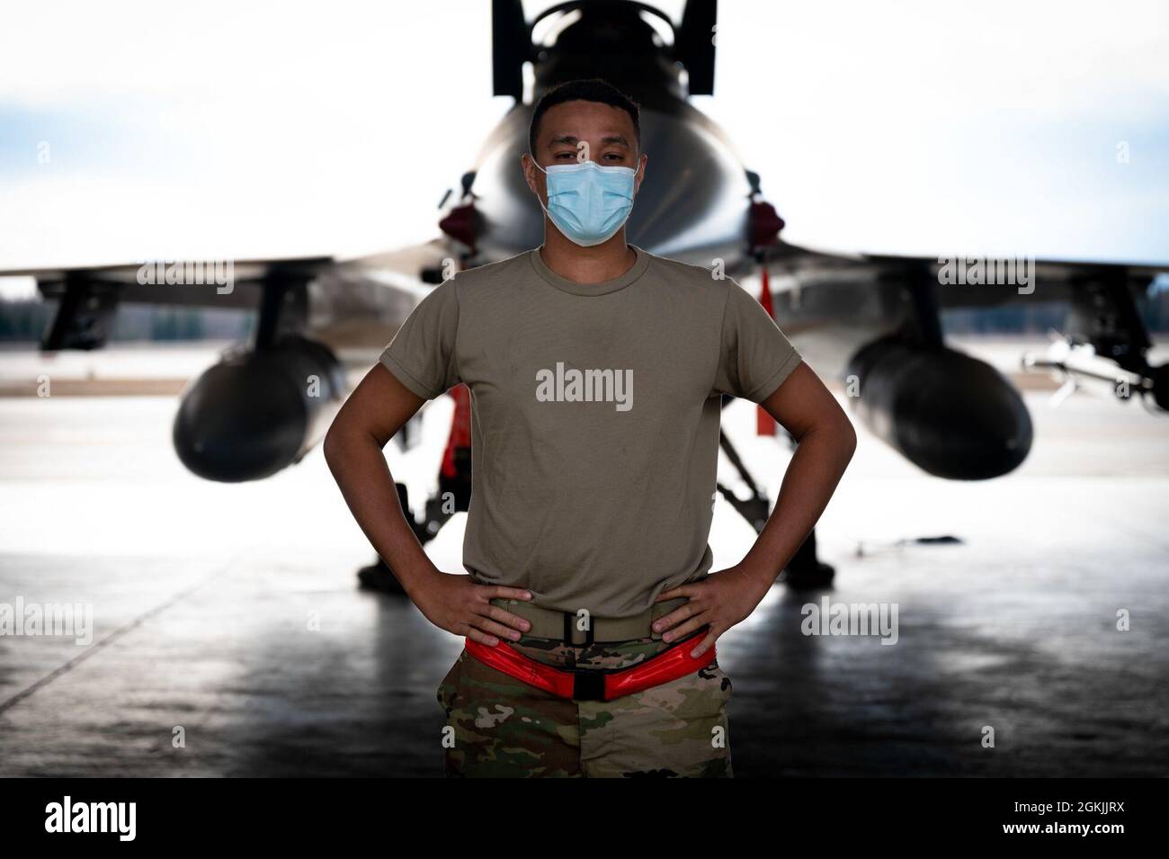 U.S. Air Force Senior Airman Justin Akaka, an 18th Aircraft Maintenance ...