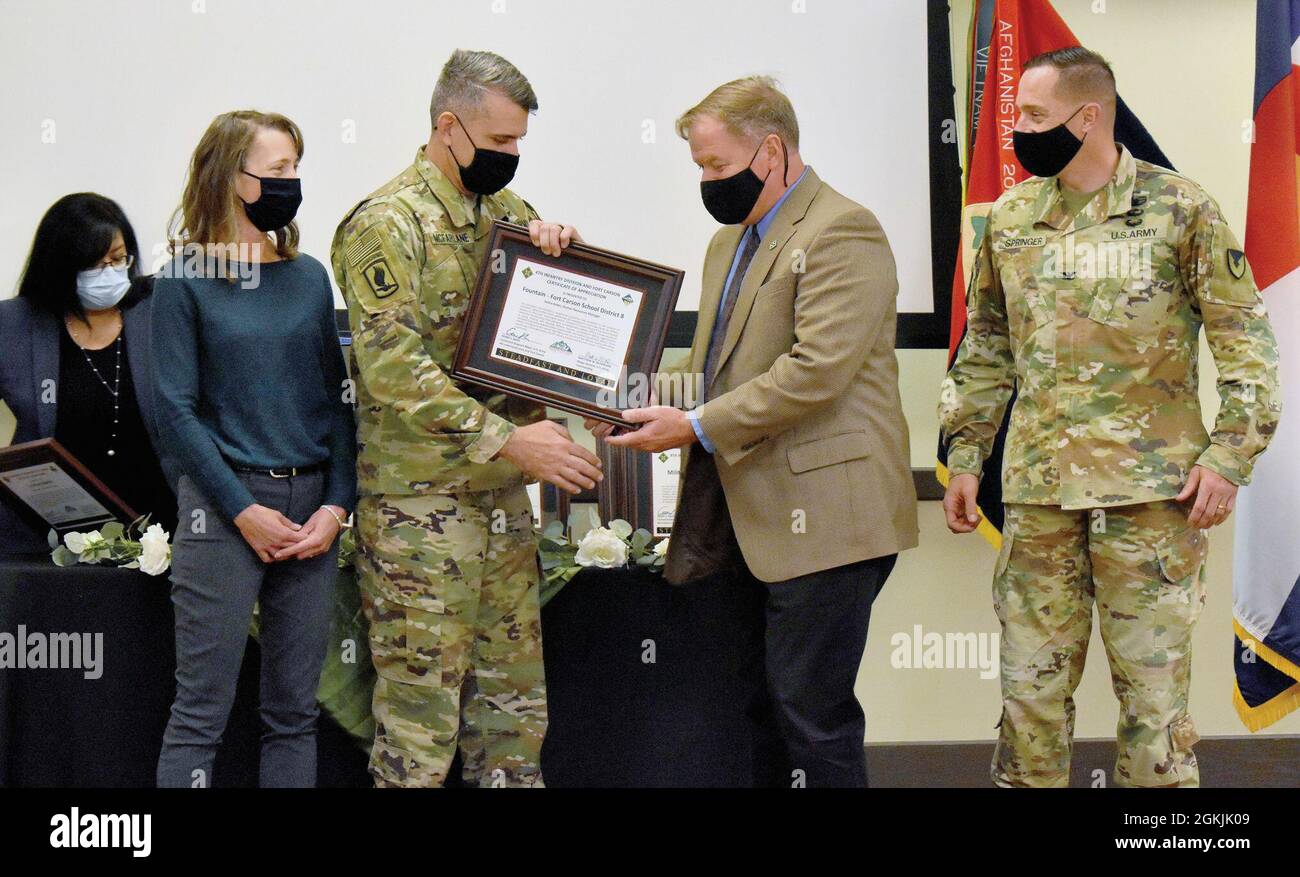 Army garrison fort carson hi-res stock photography and images - Alamy