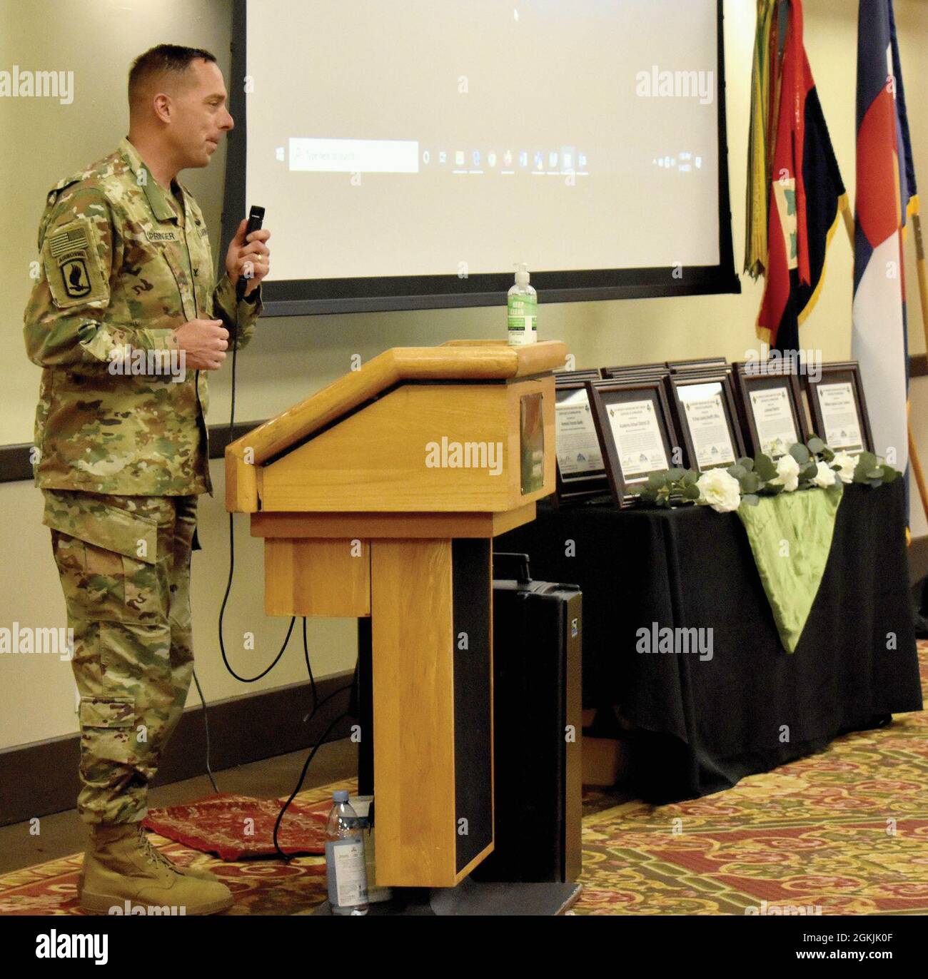 FORT CARSON, Colo. — Col. Nate Springer, commander, U.S. Army Garrison ...