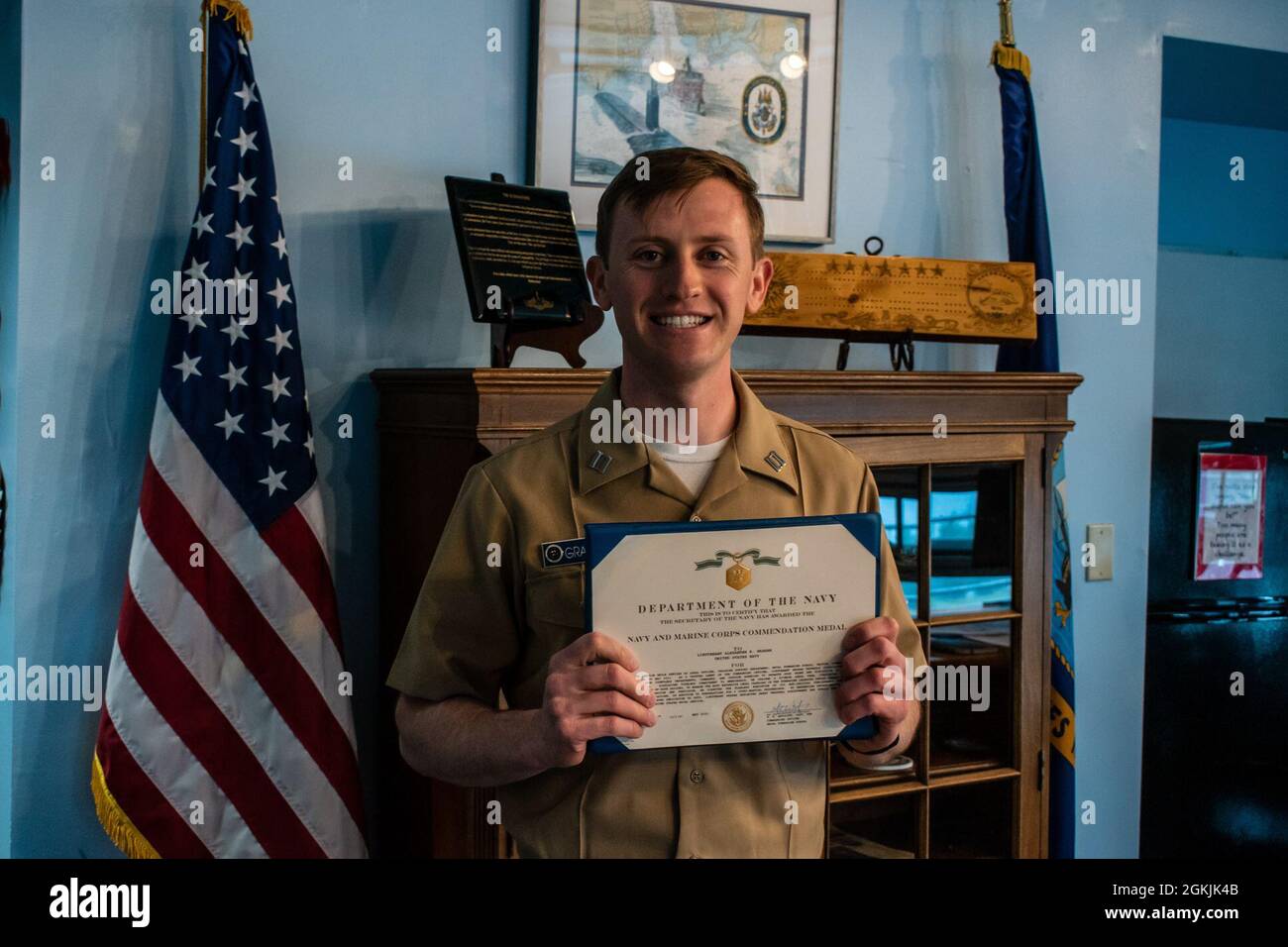 Capt. Steven Antcliff, commanding officer of the Naval Submarine School ...