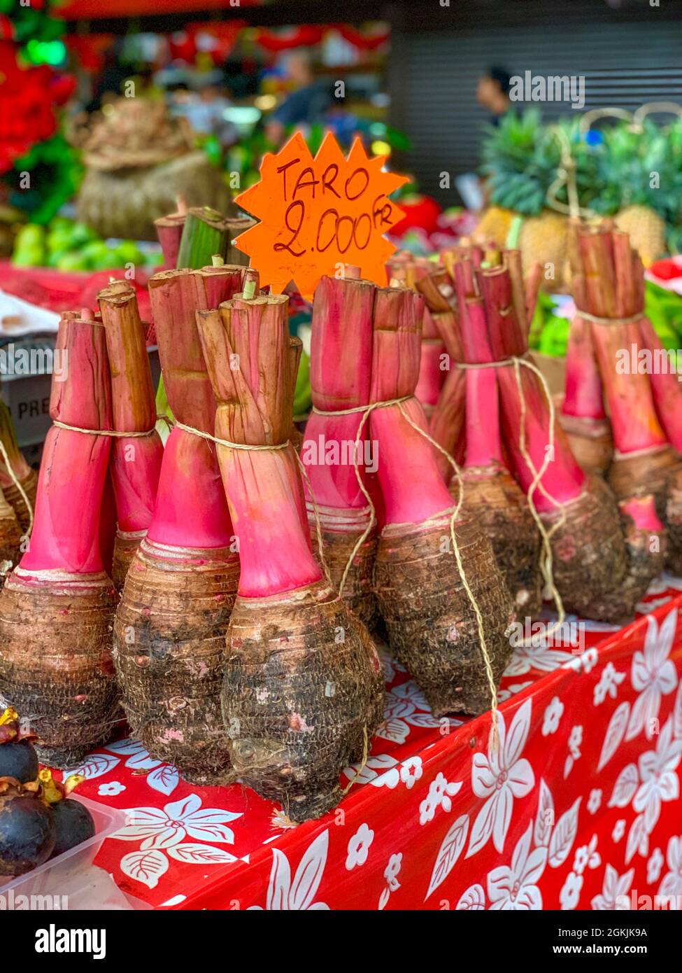 Kalo taro hi-res stock photography and images - Alamy