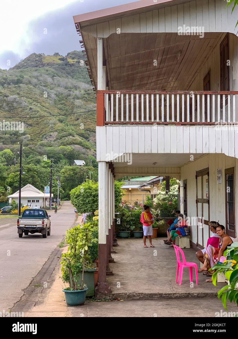 French polynesia hiva oa atuona hi-res stock photography and images - Alamy