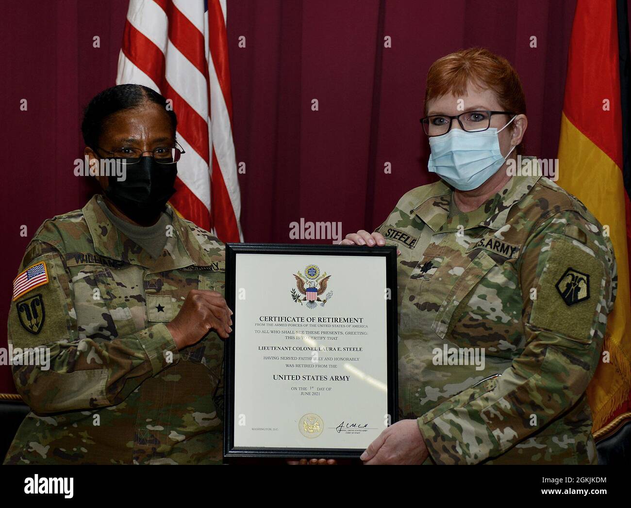 U.S. Army Reserve Brig. Gen. Wanda Williams, commander of the 7th ...
