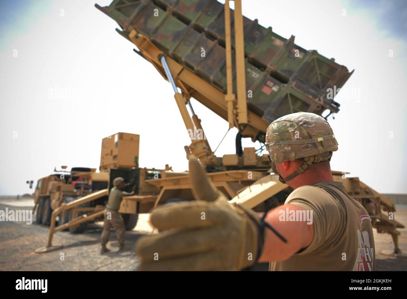 U.S. Army Spc. Scottlin Bartlett, Alpha Battery, 5-52 Air Defense ...