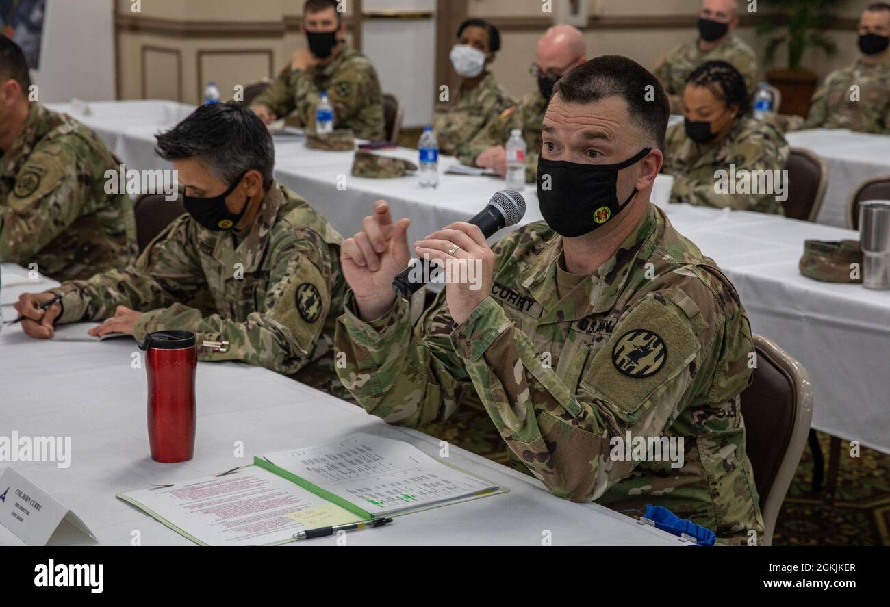 Col. John Curry, 89th Military Police Brigade commander, shares his ...