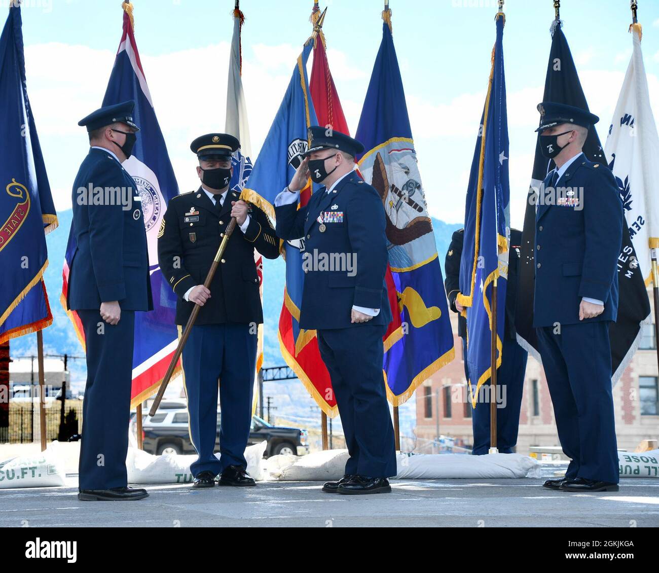 The Montana Military Entrance Processing Station held a change of ...