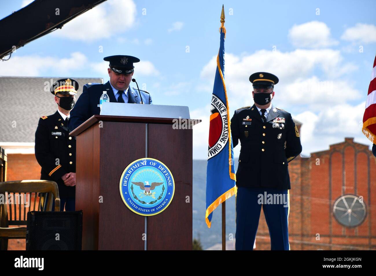 The Montana Military Entrance Processing Station held a change of ...