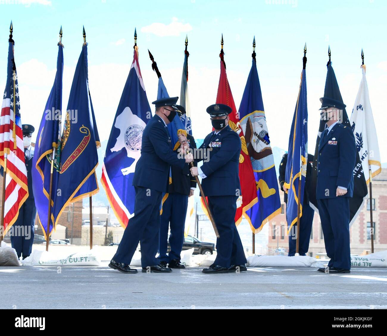 The Montana Military Entrance Processing Station held a change of ...
