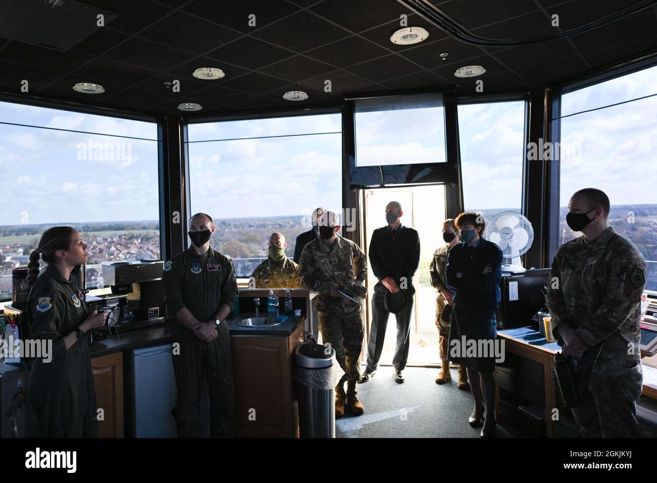 U.S. Airmen assigned to the 100th Air Refueling Wing speak about the ...