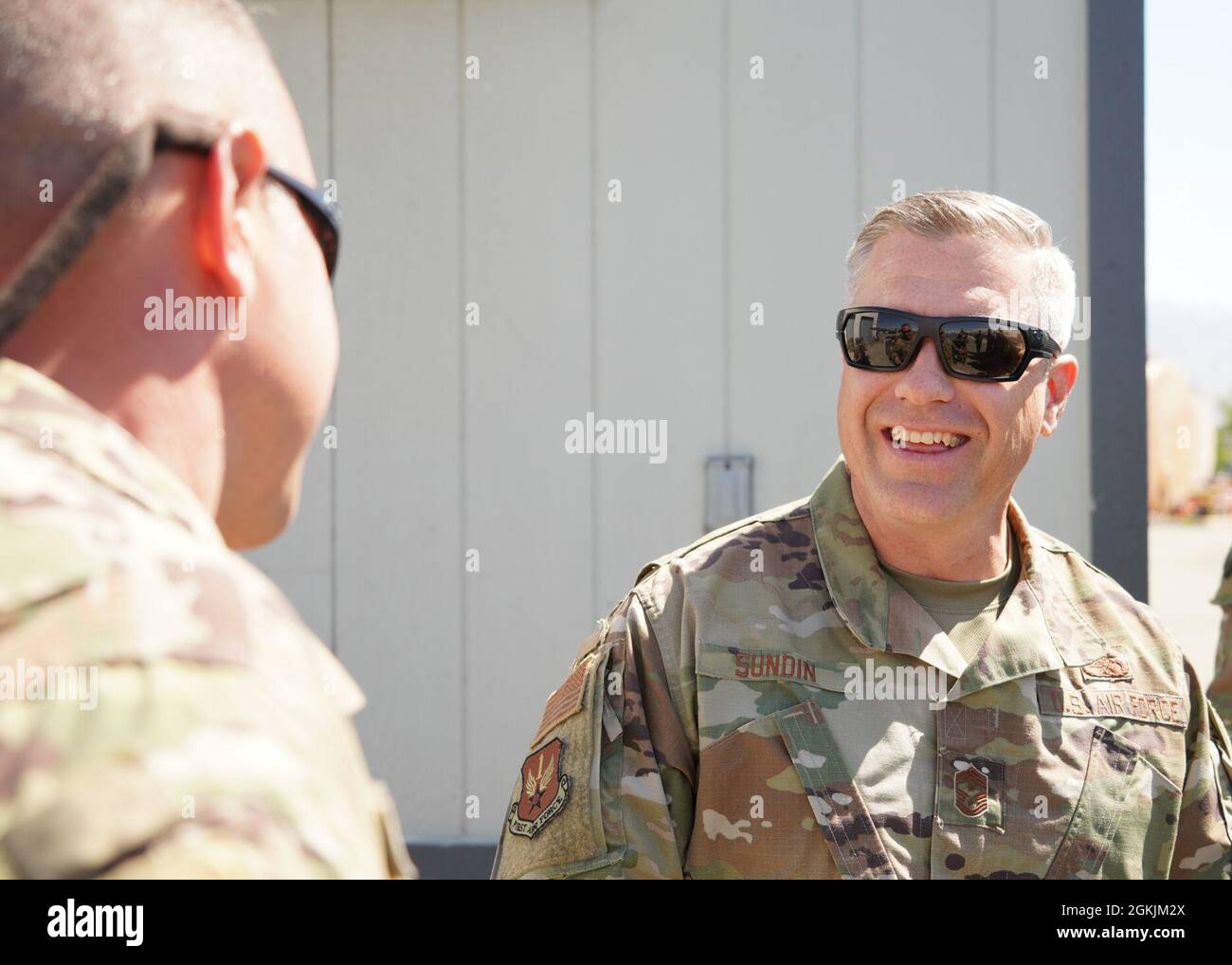 U.S. Air Force Chief Master Sgt. Mikael Sundin, Command Chief Master ...