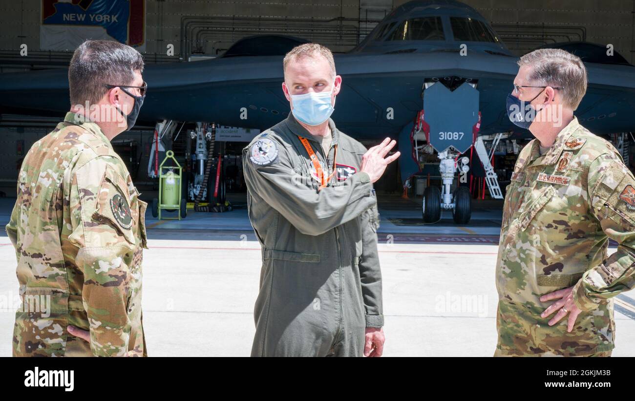 Lt. Col. Brian Stiles Maj. Cameron Horn, 419th Flight Test Squadron ...
