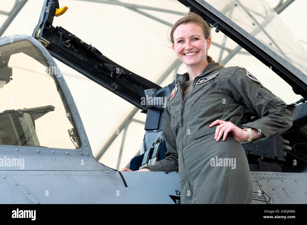 U.S. Air Force Capt. Taylor Bye, 75th Fighter Squadron pilot and chief ...