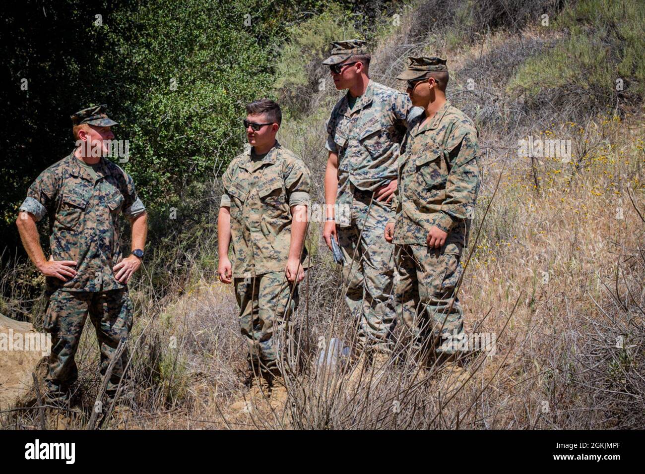 U.S. Marine Corps Lt. Col. Jason R. Reukema, commander of Task Force ...