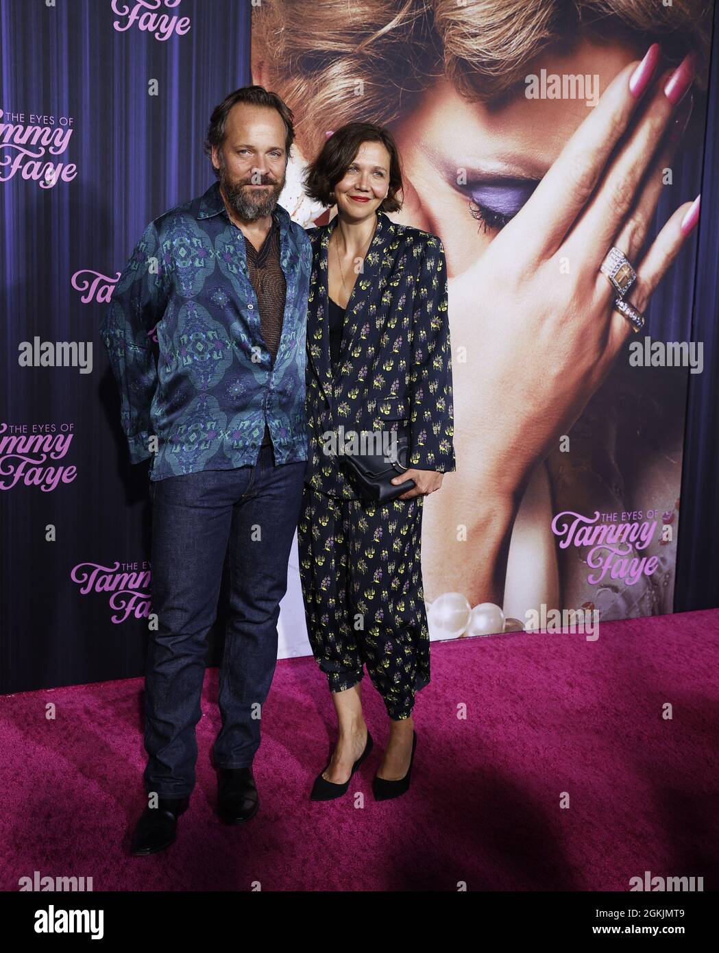New York, United States. 14th Sep, 2021. Peter Sarsgaard and wife ...