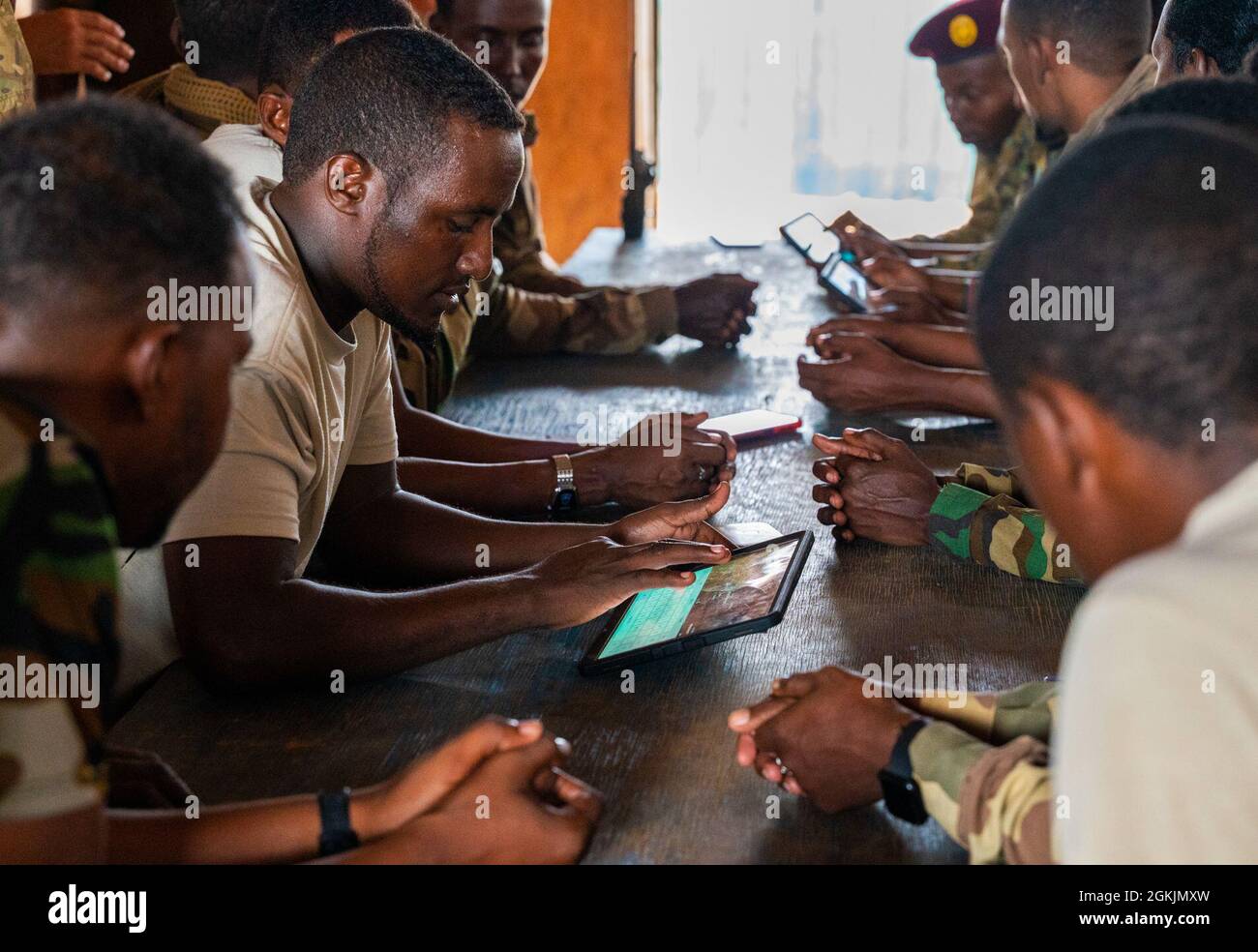 U.S. forces host a land navigation course with the Danab Brigade in ...
