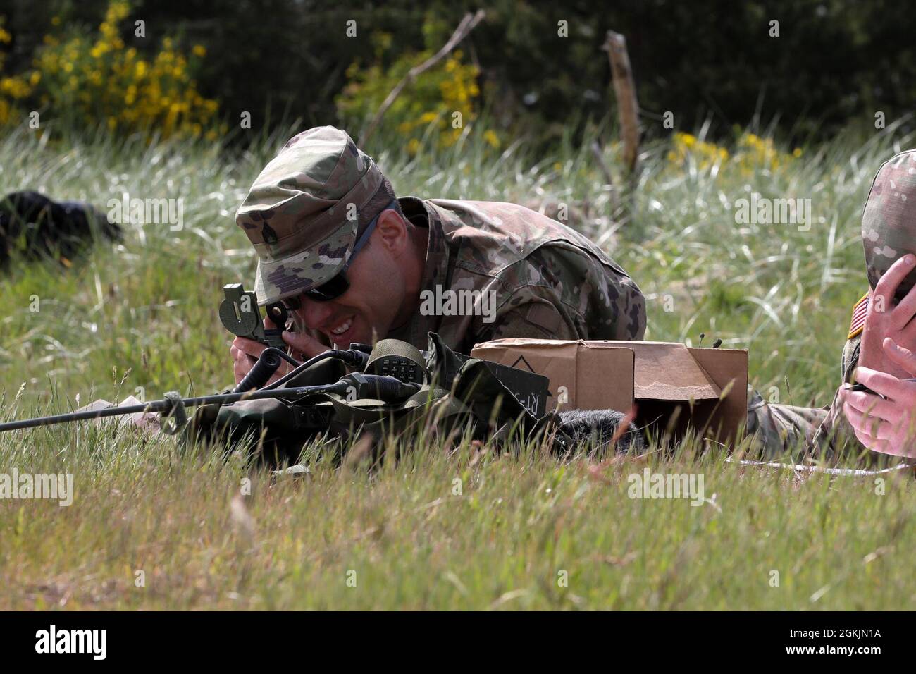 U.S. Army Staff Sgt. Joshua Barry, an Infantry Squad Leader with the 1 ...