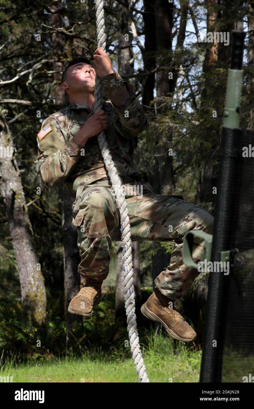U.S. Army Spc. Aiden Carroll, a Horizontal Construction Engineer with ...