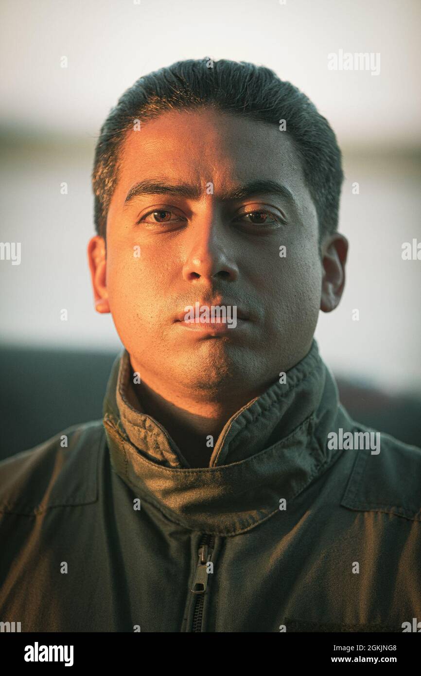 U.S. Army Spc. Mario Clavel, a UH-60 Blackhawk crew chief assigned to ...