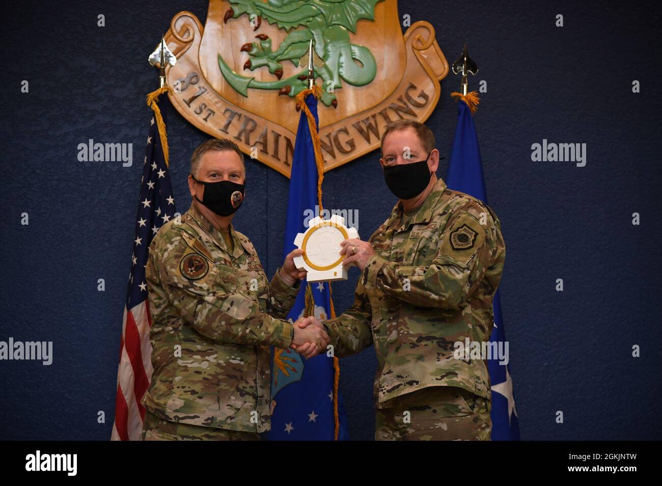 U.S. Air Force Lt. Gen. Marshall B. Webb, commander of Air Education ...