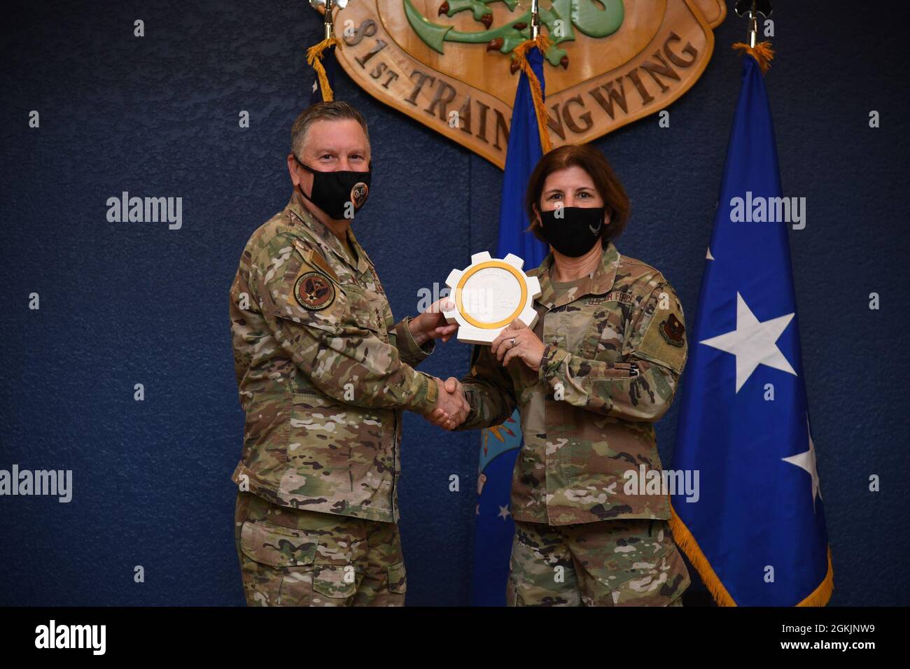 U.S. Air Force Lt. Gen. Marshall B. Webb, commander of Air Education ...