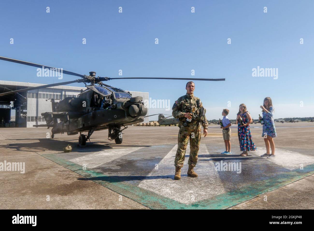 Lt. Col. Lee Robinson, commander of the 603rd Aviation Support ...
