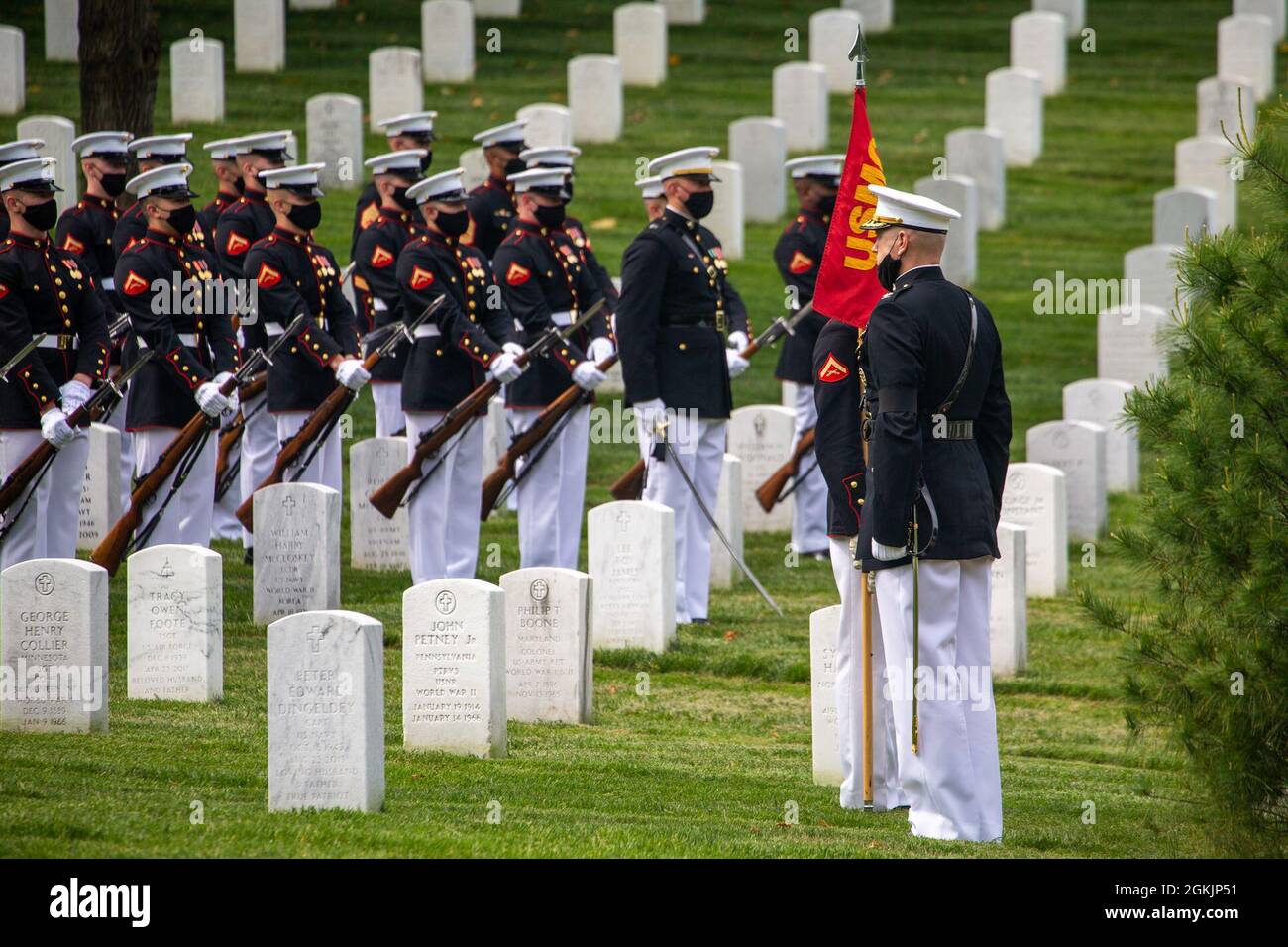 Colonel Teague A. Pastel, commanding officer, Marine Barracks ...