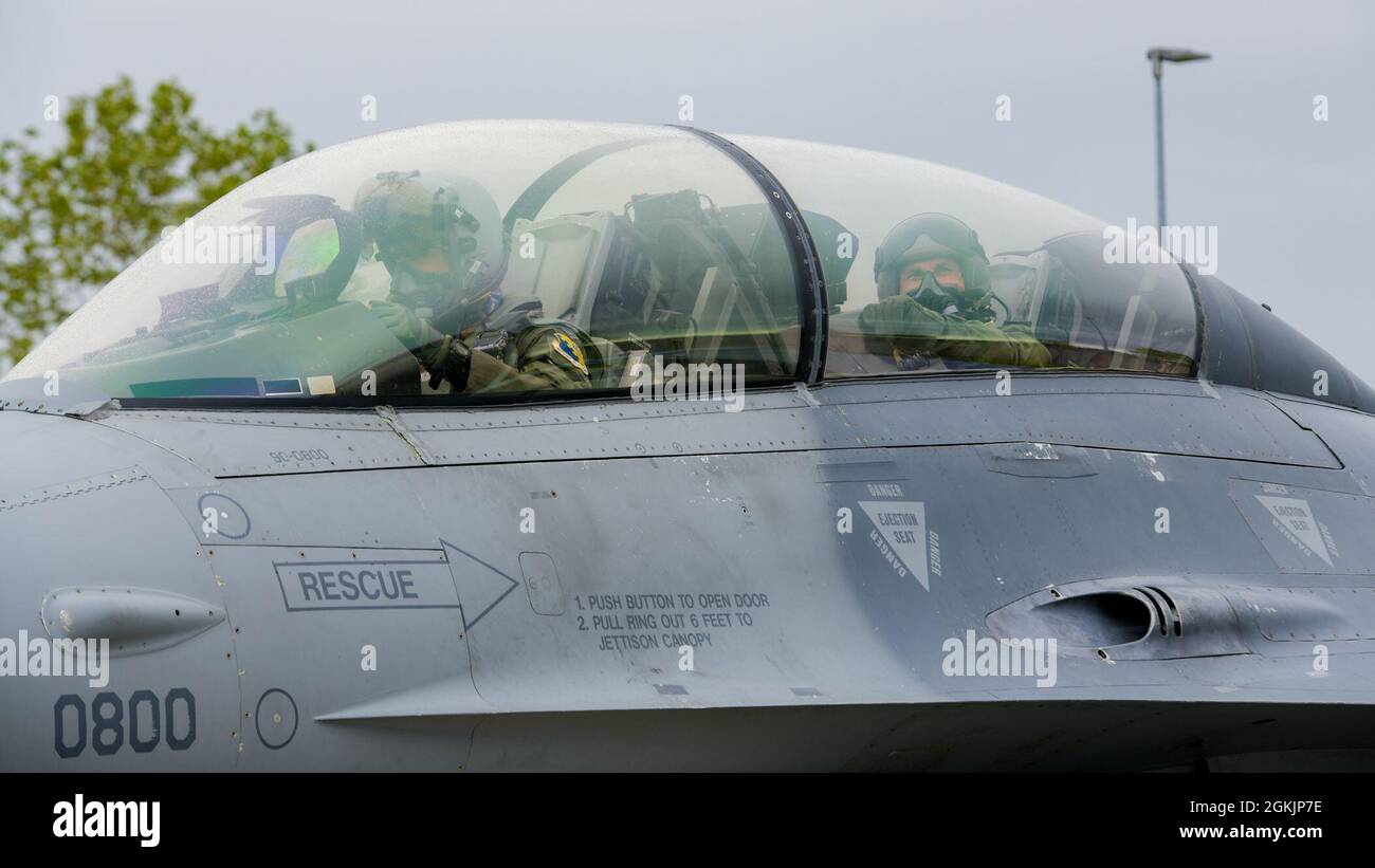 U.S. Air Force Brig. Gen. Jason Bailey, 31st Fighter Wing commander ...