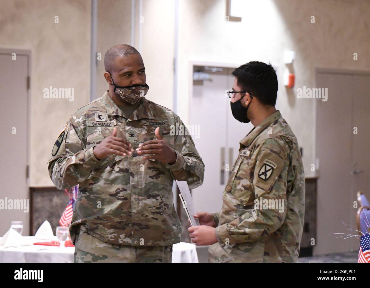 Chaplain (Col.) Khallid Shabazz, U.S. Army Central Command chaplain ...