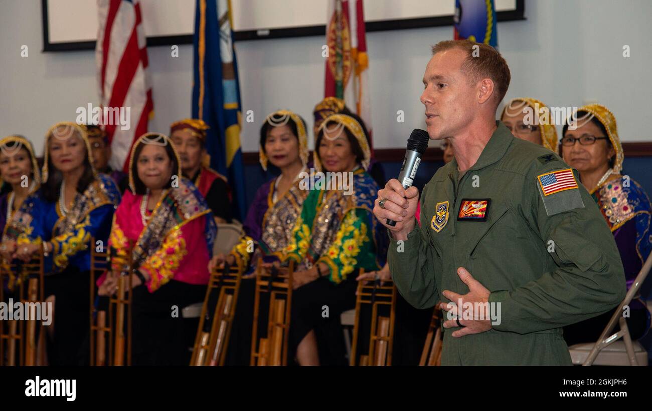 U.S. Air Force Col. Benjamin Jonsson, 6th Air Refueling Wing commander ...