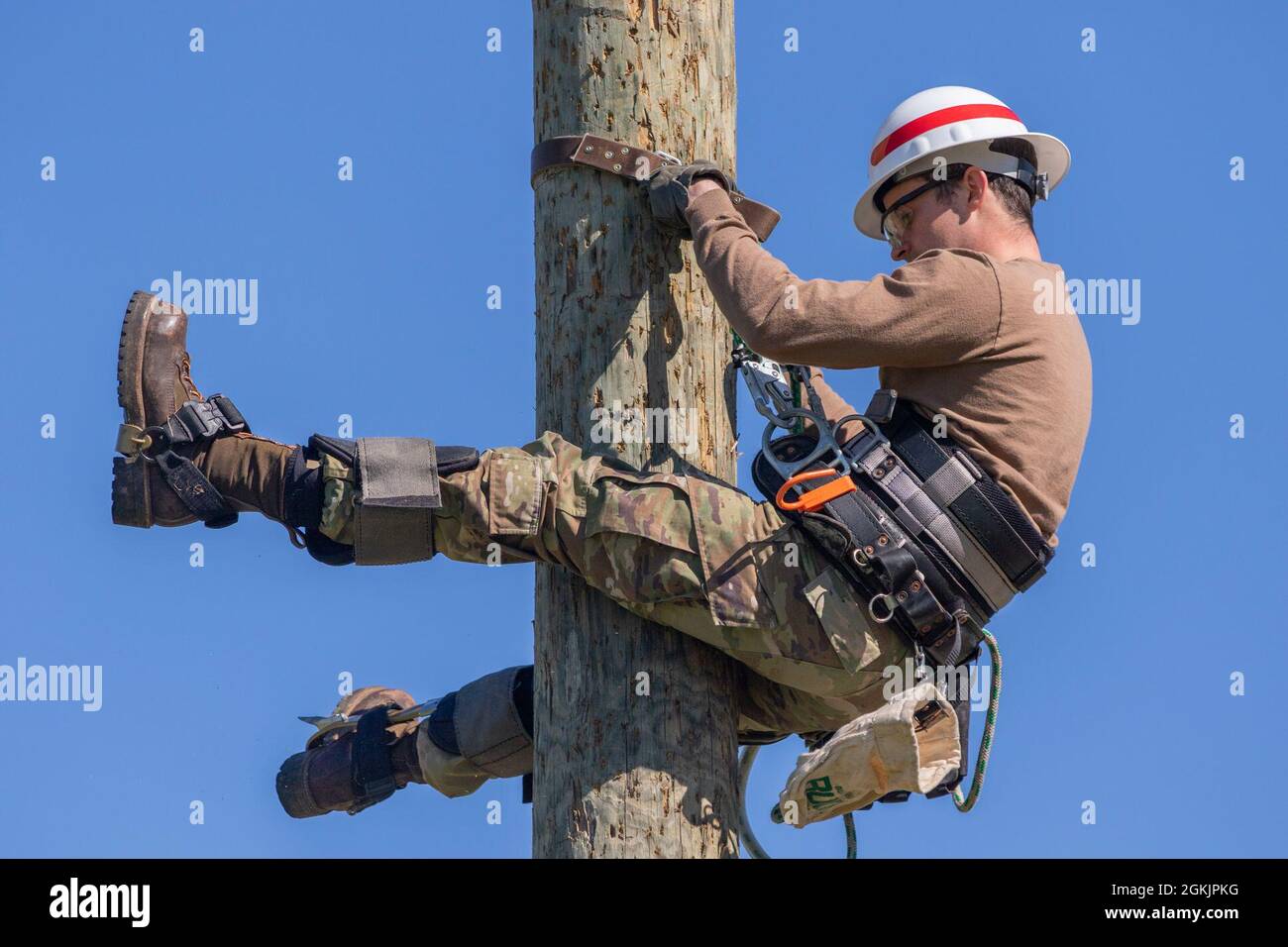 (Fort Belvoir, VA) Sgt. Eric Kline, with the 249th Engineer Battalion ...
