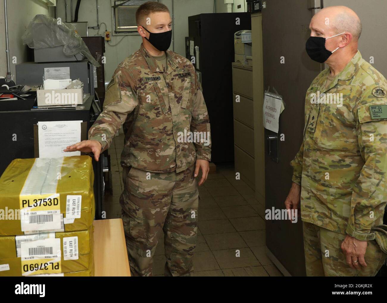 2nd Lt. Brandon Thurmond, the 175th Financial Management Support Center ...