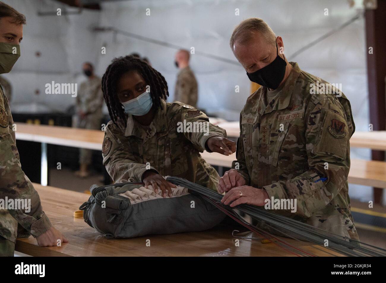 U.S. Air Force Tech. Sgt. Sjon Green, 820th Combat Operation Squadron ...
