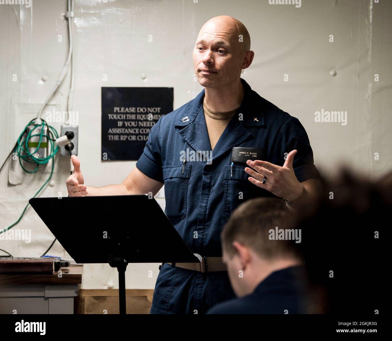 Chaplain james carter hi-res stock photography and images - Alamy