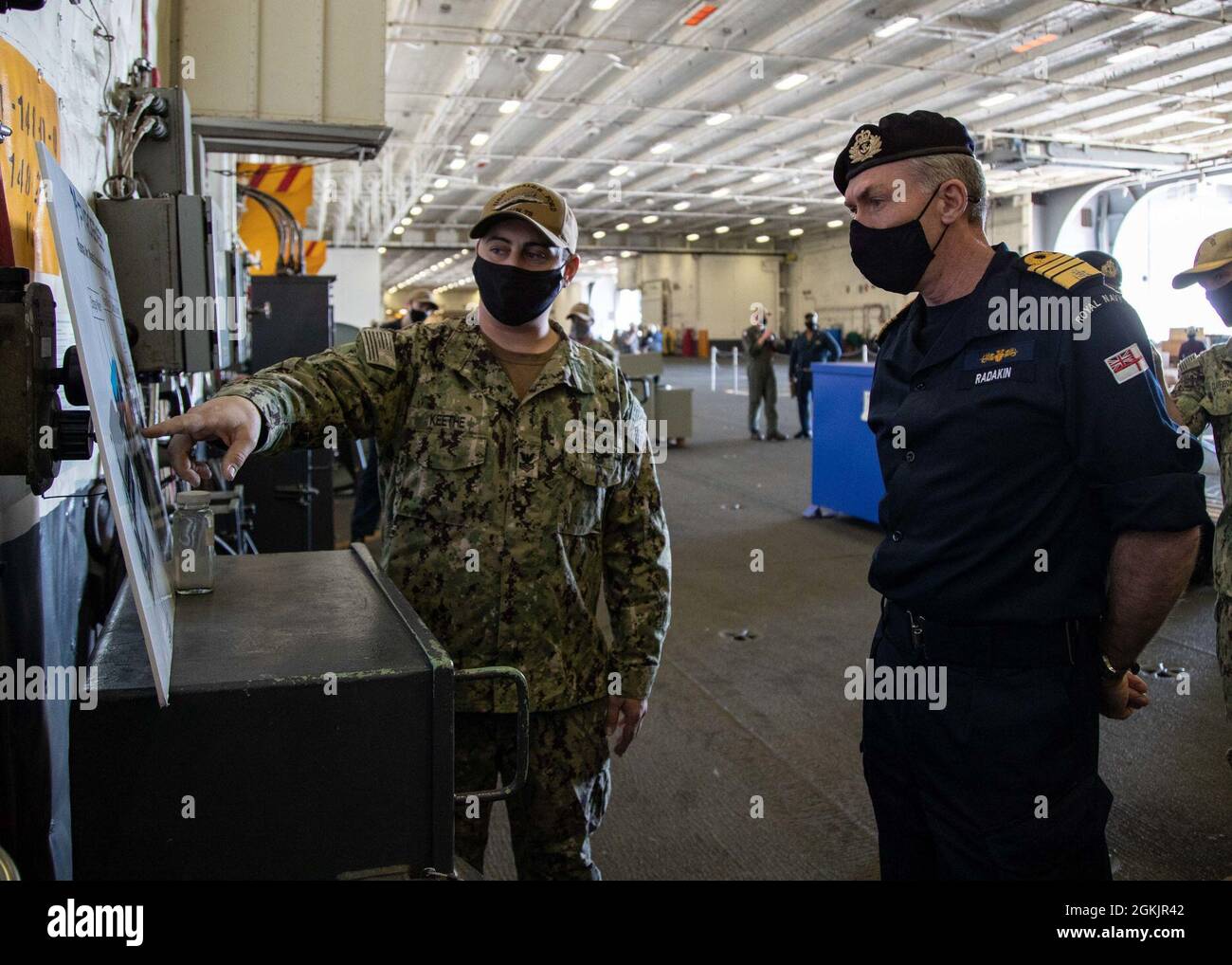 Adm. Tony Radakin, U.K. Royal Navy First Sea Lord and Chief of the ...