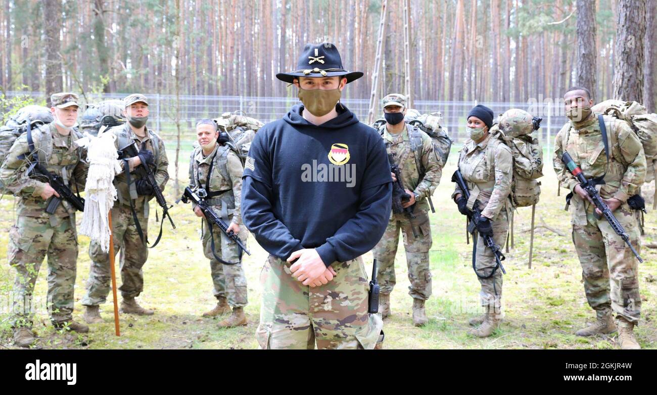U.S. Army 1st Lt. Thomas Garner IV, A Company Executive Officer, 115th ...