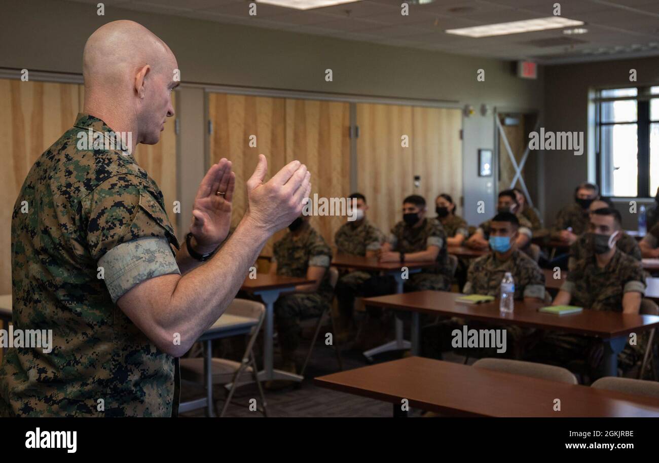 U.S. Marine Sgt. Maj. Troy E. Black, the Sergeant Major of the Marine ...