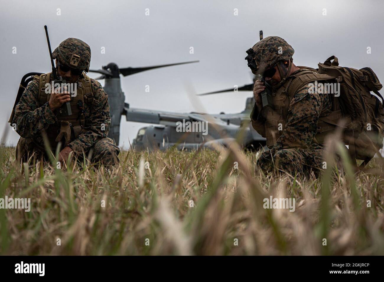U.S. Marine Corps Capt. Bryan Tull, a forward air controller with 2d ...