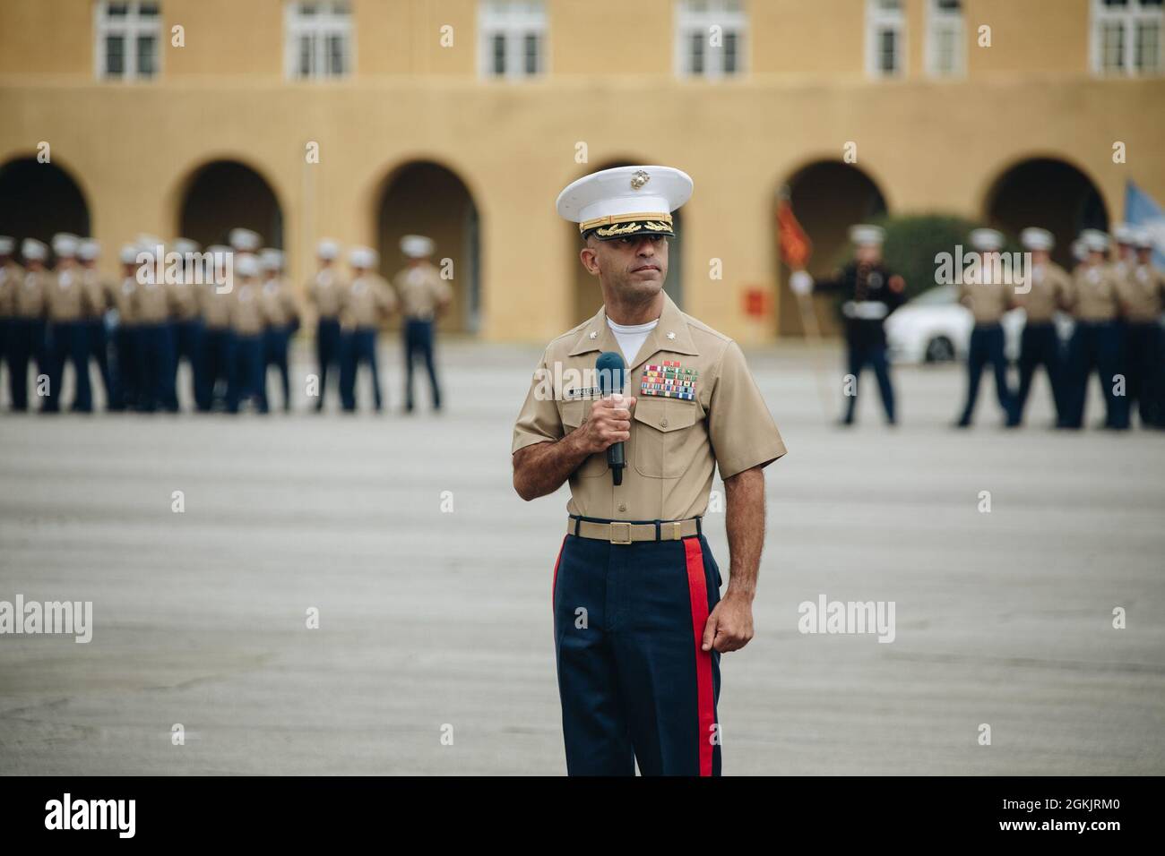U.S. Marine Corps Lt. Col. Anthony B. Bariletti, the battalion ...