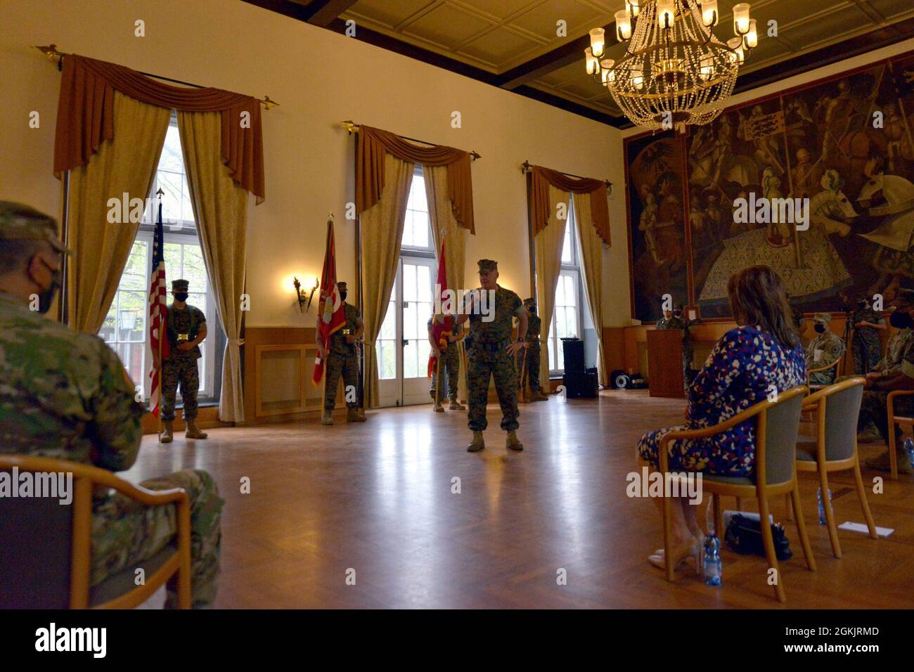 Maj. Gen.Tracy W. King, incoming commander of U.S. Marine Corps Forces ...