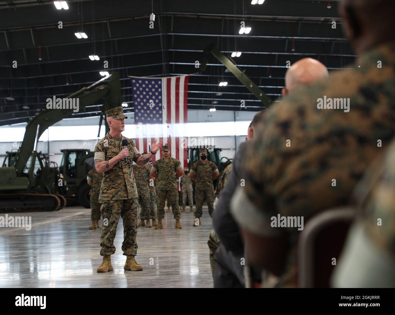 Sgt. Maj. Jason B. Hammock, incoming sergeant major, Marine Corps ...
