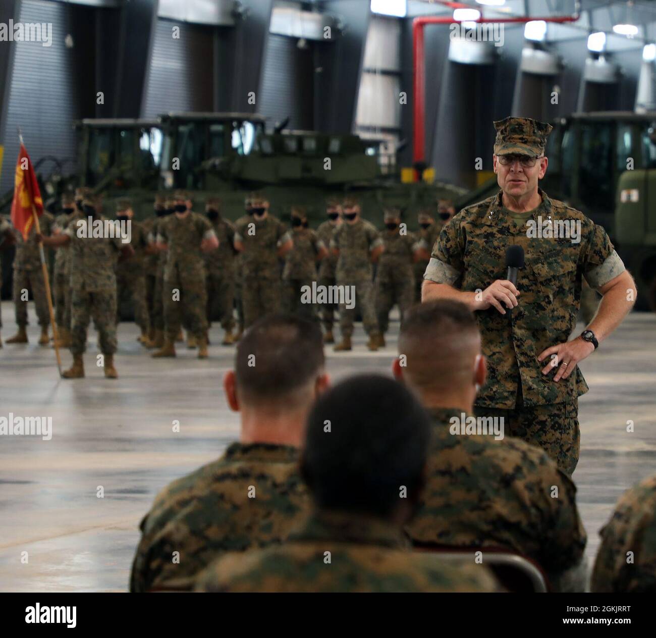 Sgt. Maj. Michael J. Rowan, outgoing sergeant major, Marine Corps ...